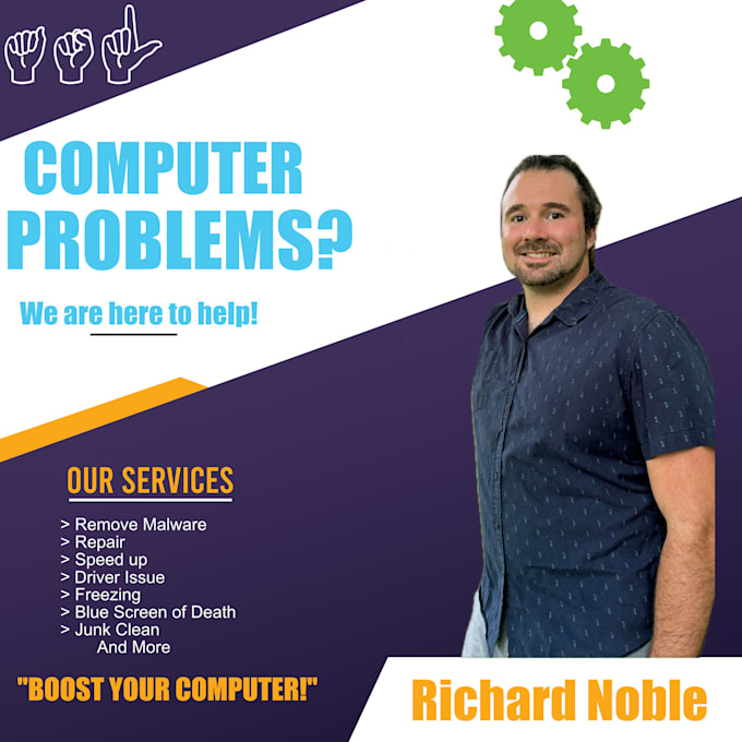 Remote repair computers and tablets and virus removal by Richynoble90 ...