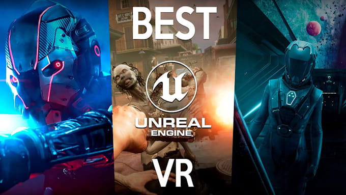 Build 3d realistic video game development, multiplayer, vr game in unreal engine by ...