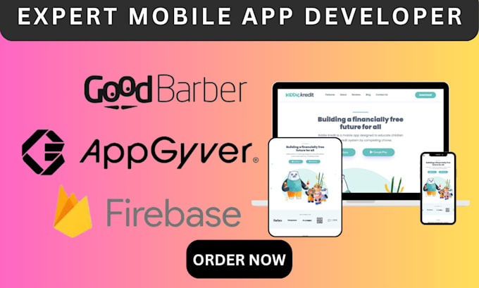 Do appgyver mobile app goodbarber app firebase app by Dayo_designs011 ...