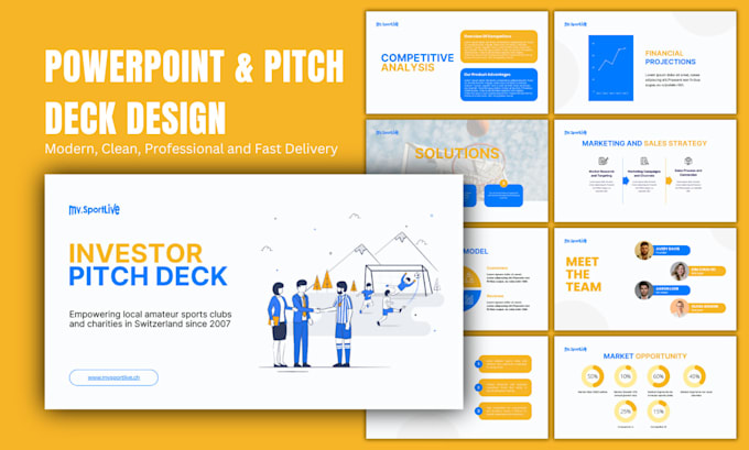 Design powerpoint ppt presentation, canva and google slides by Rababmouaine | Fiverr