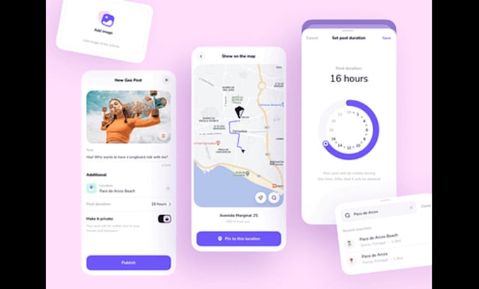 Build geolocation app, map location, tracking mobile app, gps tracking app by Rucasluzy | Fiverr