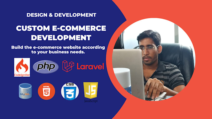 Develop Ecommerce Website Using Php Laravel Codeigniter By Krishna2220