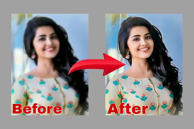 Fix blurry photos, upscale and enhance resolution of photos by Nimash_1128 | Fiverr