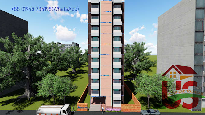 Do building design and 3d view by Buildingplaner | Fiverr