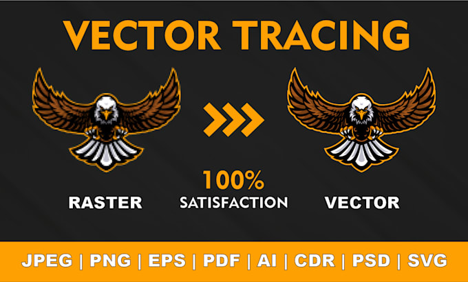 Do vector tracing, vectorize image, image to vector in 1 hours by Graphix_harmony | Fiverr