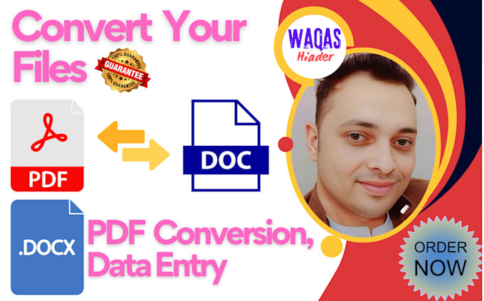 Professionally type any scan document ms excel word pdf conversion data ...