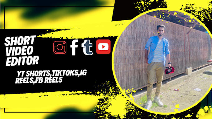 Edit youtube shorts,ig reels,tiktok video within 24hours by Dtkhan | Fiverr