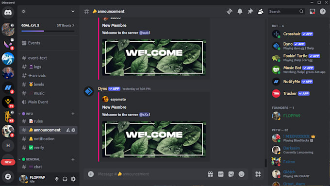 Do discord servers moderation by Aroussi9 | Fiverr
