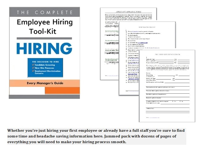 Provide a complete hr and employee hiring kit by Rebecstar | Fiverr