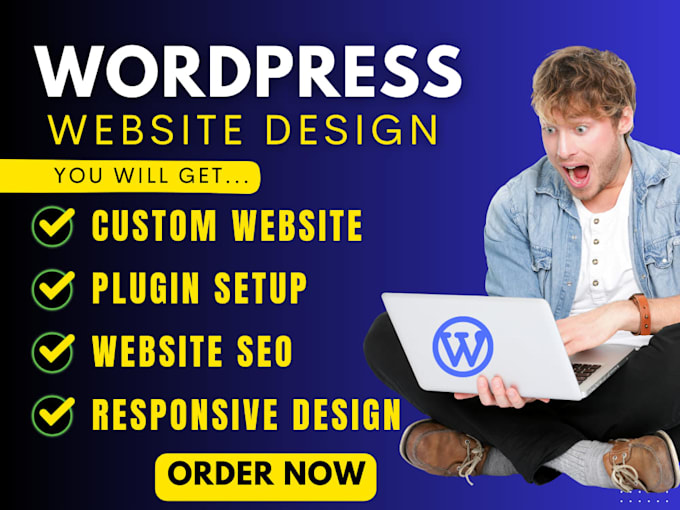 Custom wordpress website redesign , design wordpress website by Alamin28001 | Fiverr