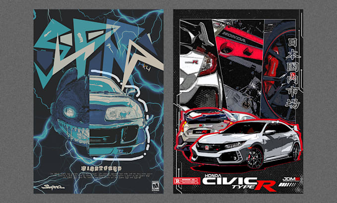 Design automotive flyer design, car ad, poster, and banner by Samiru ...