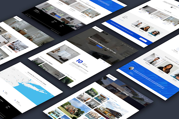Create professional figma website redesigns as an ui ux expert by Luca ...