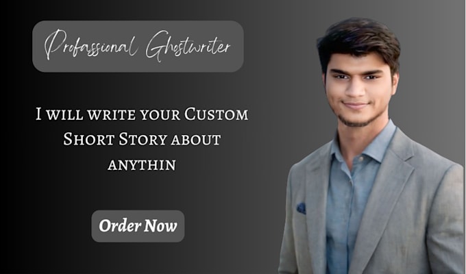 Your professional story writer or ebook ghostwriter for kindle, lulu ...