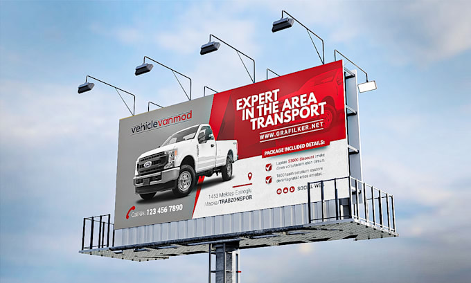 Design billboard, signage, yard sign, pop up, sandwich board by ...