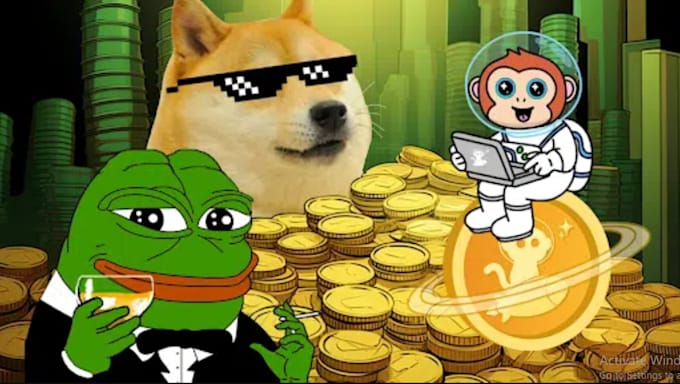 Draw custom crypto meme coin art, crypto meme art, solana meme coin, meme art by Fridmeme | Fiverr