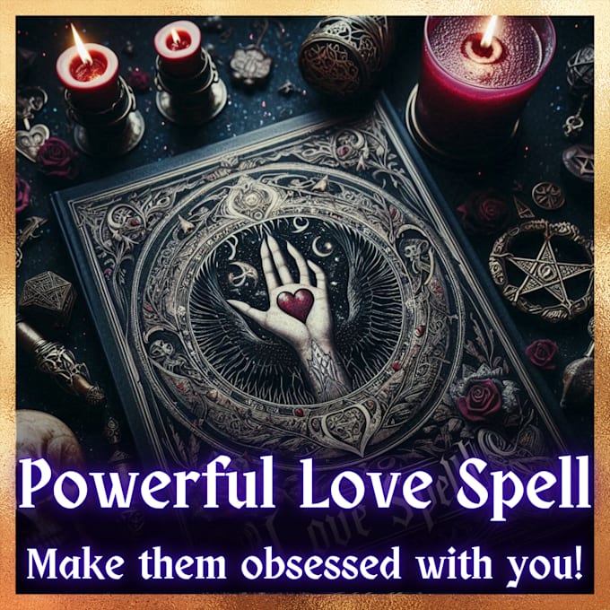 Cast powerful love spell by Violettecoven | Fiverr