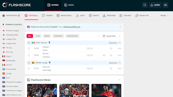 Scrape, analyse sports match data like football from flashscore wyscout fotmob by Radoslaw ...
