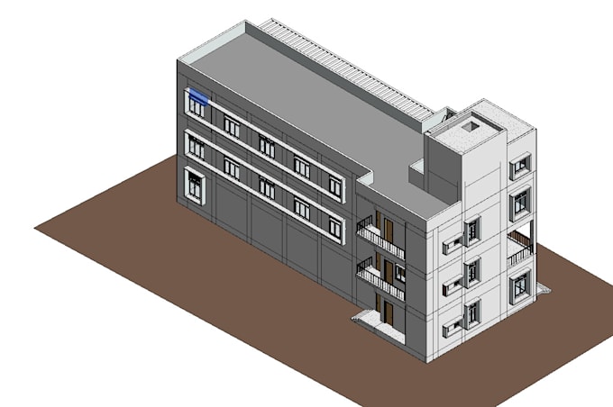 Do revit architectural bim models, plans, elevation by Bawan1 | Fiverr