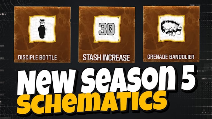 Drop you the new schematics season 5 by Youssefsgeek | Fiverr