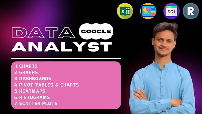 Be your data analyst and create excel dashboard and charts by Faxeh19 | Fiverr