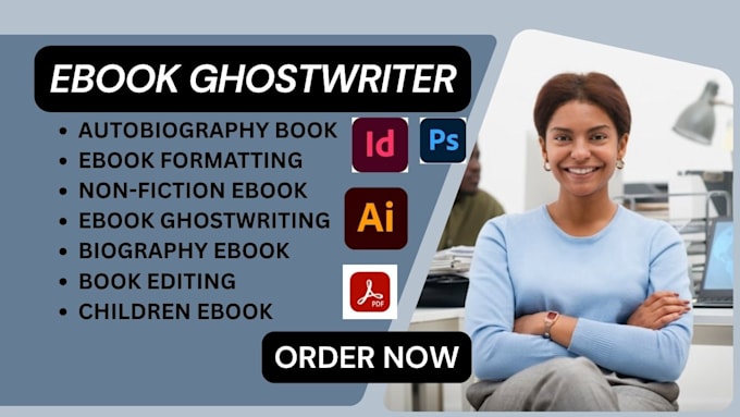 Ebook writer, ghostwriter for non fiction ebook writing, ghostwriting ...