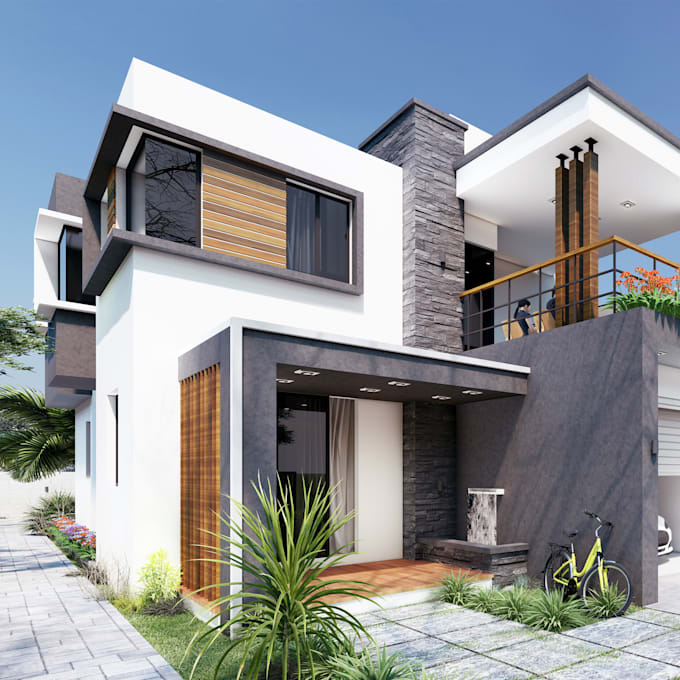 Design your duplex house by Filmed3d | Fiverr