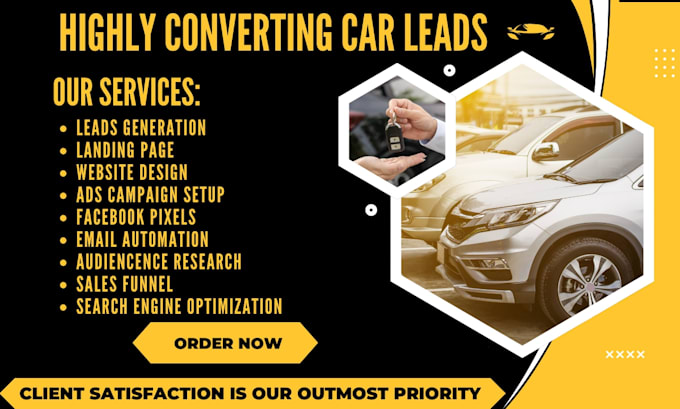 Generate car rental leads, car dealership leads, automotive leads by ...