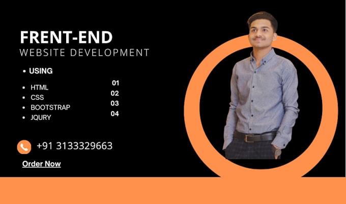 Be your frontend web developer using html, css, bootstrap, by Izhan804 ... Be your frontend web developer using html, css, bootstrap, by Izhan804 ...