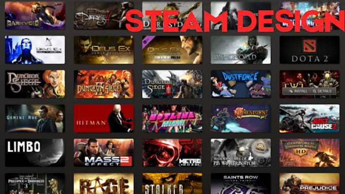 Create your custom steam capsule for your page or game by James_sam45 ...