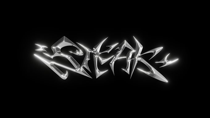 Design 3d chrome logo spinning animation by Yoominho | Fiverr