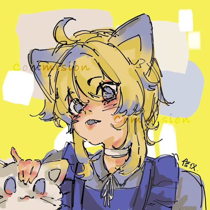 Draw anime styled characters of fan art or ocs by Duke_crtn | Fiverr