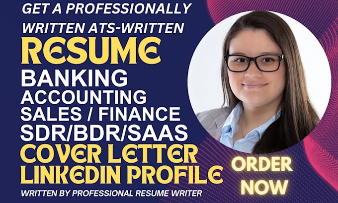 Revamp your sales resume, tech sales manager, sdr, bdr, banking, saas ...