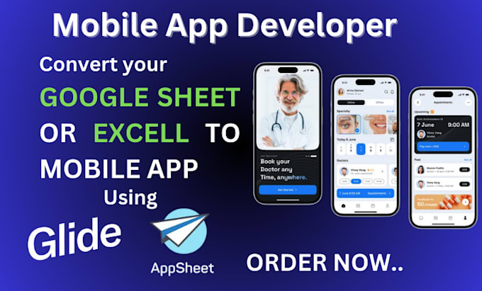 Build A Mobile App Using Appsheet Glide Shoutem Glide App Flutterflow Developer By Olupraize