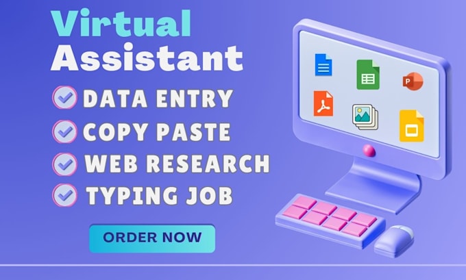 Do data entry, web research, copy paste, excel data entry, pdf to excel by Jameesyed | Fiverr