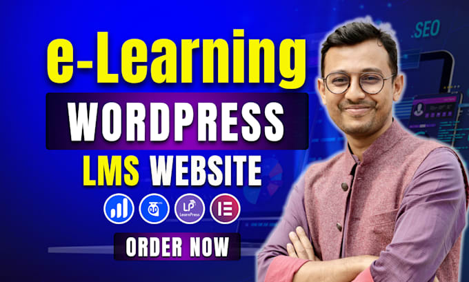 Create elearning lms website with learndash tutor lms in wordpress by Pro_kawsar54 | Fiverr