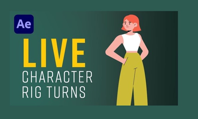 Design adobe character animator puppet rig puppet character motion ...