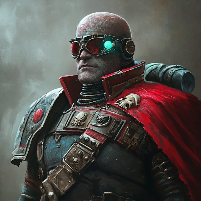 Create an your warhammer 40k character by Stephanieti | Fiverr