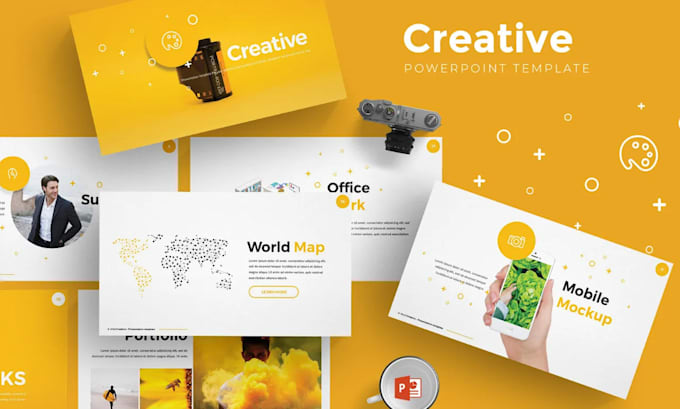 Design and redesign ppt presentation with infographics by Wardah412 ...