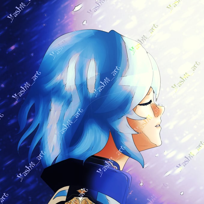 Make pfp, characters in easy anime style by Yashii_art | Fiverr