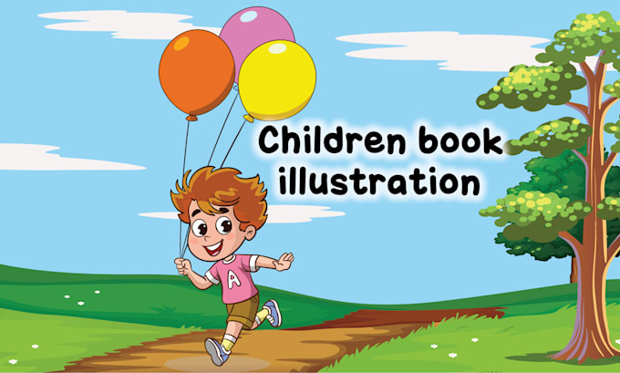 Create a children book illustration by Jea_gfx | Fiverr