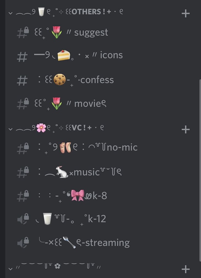 Create you a discord server layout by Bansheeminx | Fiverr