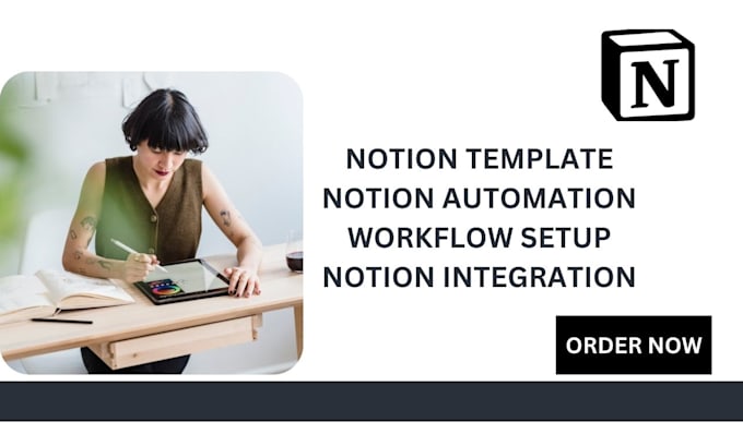 Create notion, notion template, notion virtual assistant, notion expert database by O_olumide1 ...