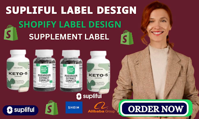 Do supliful label design , label design ,winning product and product ...