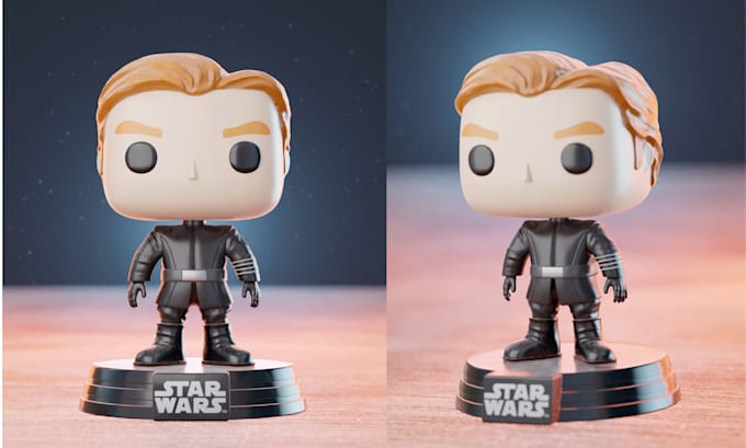 Create a custom funko pop, chibi, game character, caricatures, bjd for ...