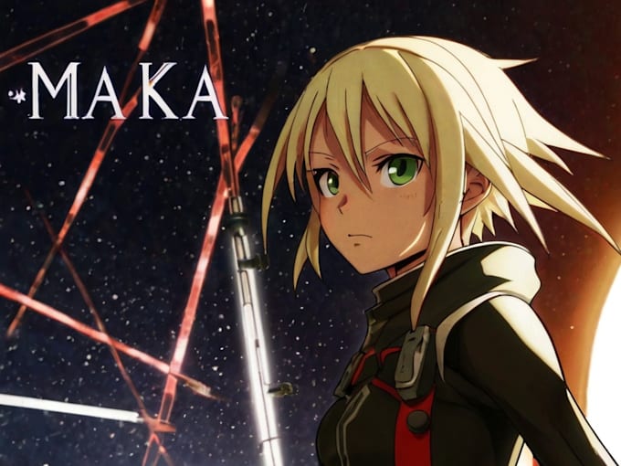 Maka a sci fi character and sci fi art by Mienkeler | Fiverr