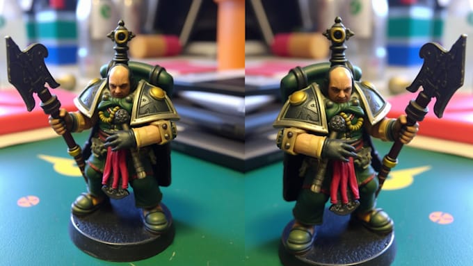 Build and paint warhammer, sigmar, warhammer 40k, dnd miniature, star ...