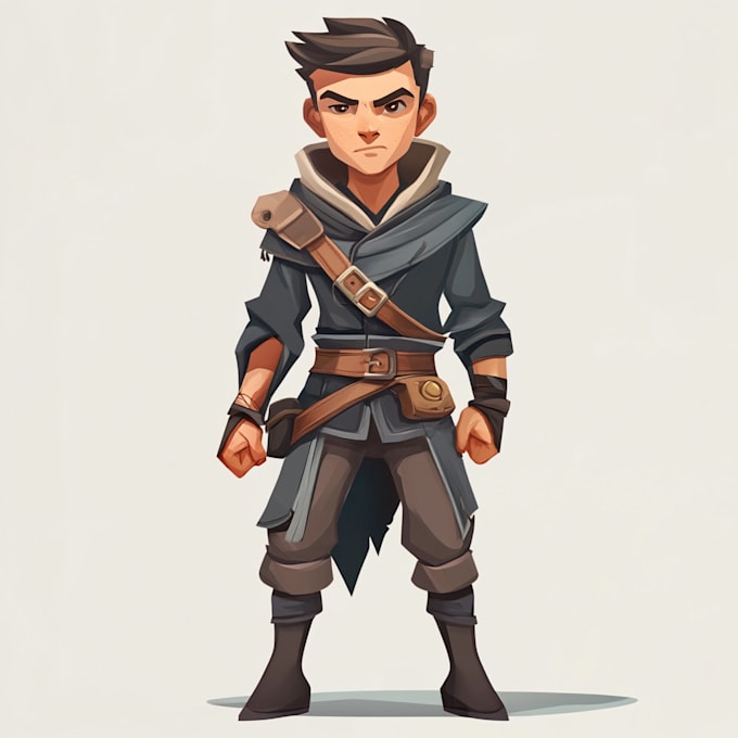 Do 2d game character design and animation by Zakwallaces | Fiverr