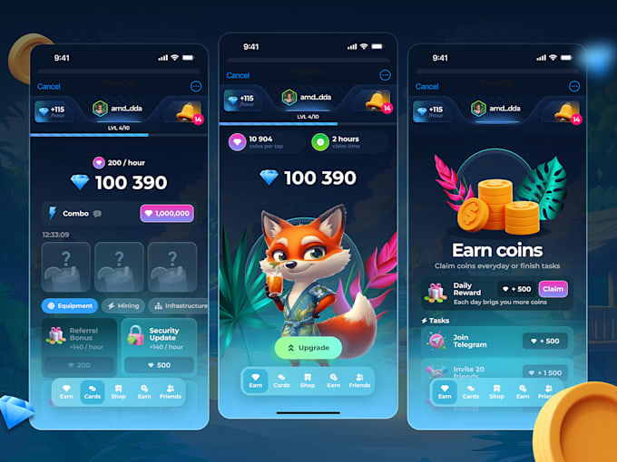 Develop telegram mini app, telegram game bot, telegram mini website ... Develop telegram mini app, telegram game bot, telegram mini website ...