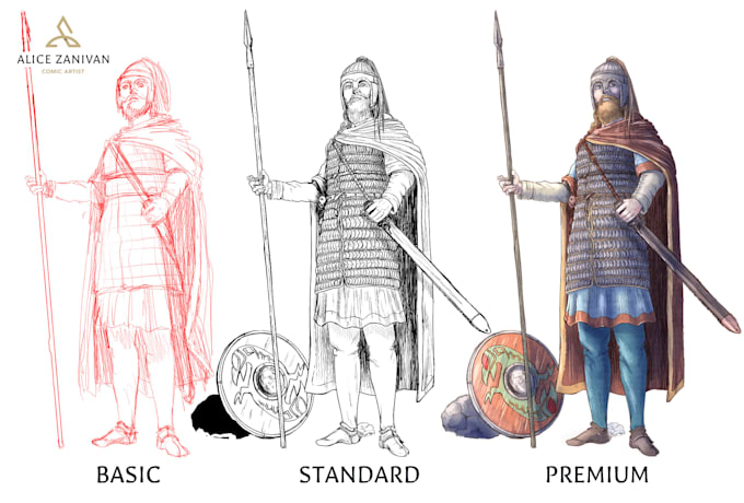 Create captivating and historically accurate characters by Alicezanivan ...