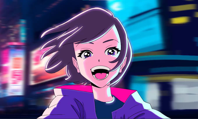 Do lofi animation, animated gif, lofi loop animation, music clips, lofi ...